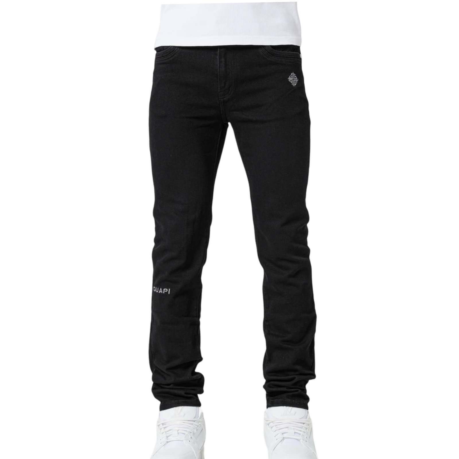 Obsidian Black Basics Regular Denim